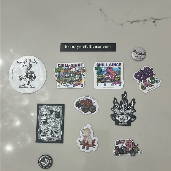 Brandy Melville | Other | Brandy Melville Sticker Set | Poshmark